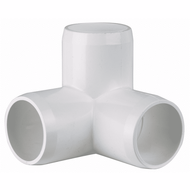 3 way L - 1" Furniture Grade PVC Connector - Walmart.com