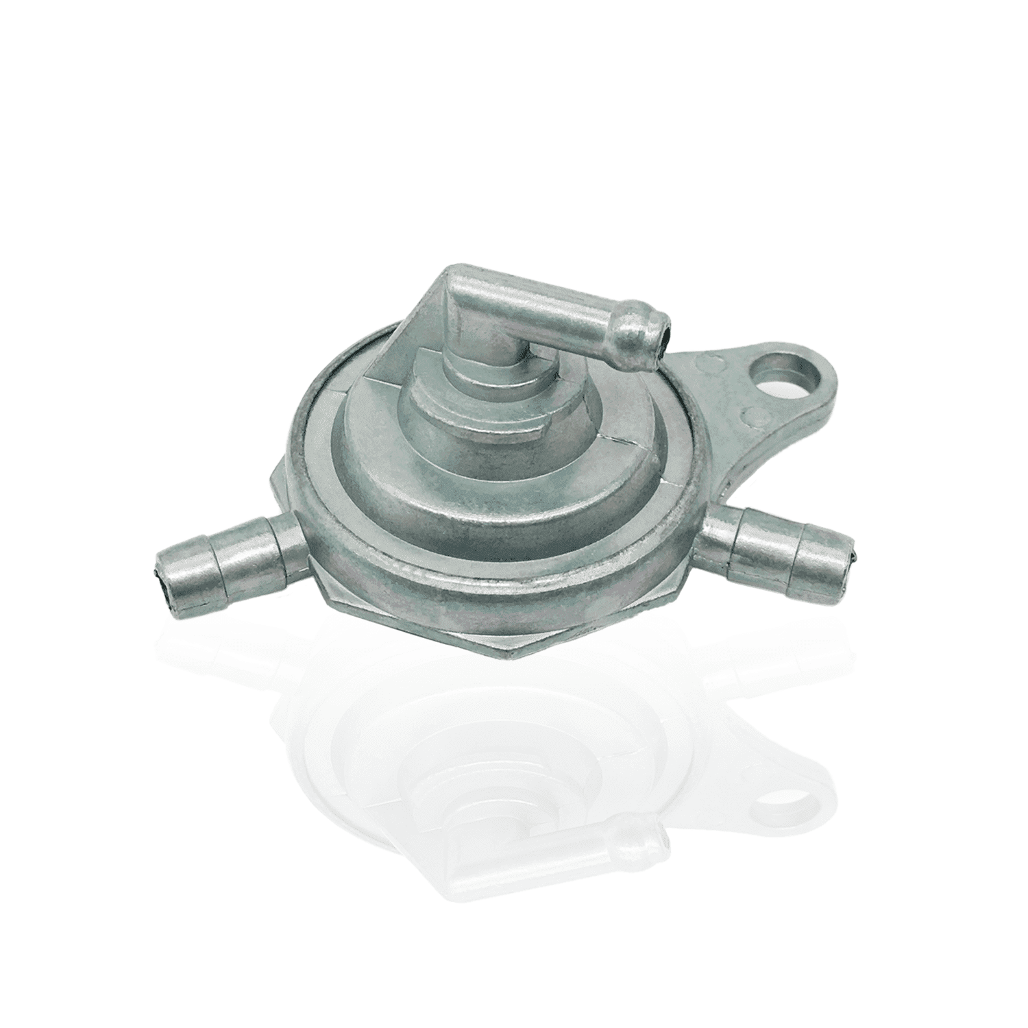 3-way inline Vacuum Fuel Petcock Motocycle Fuel Valve Scooter Fuel Cock ...
