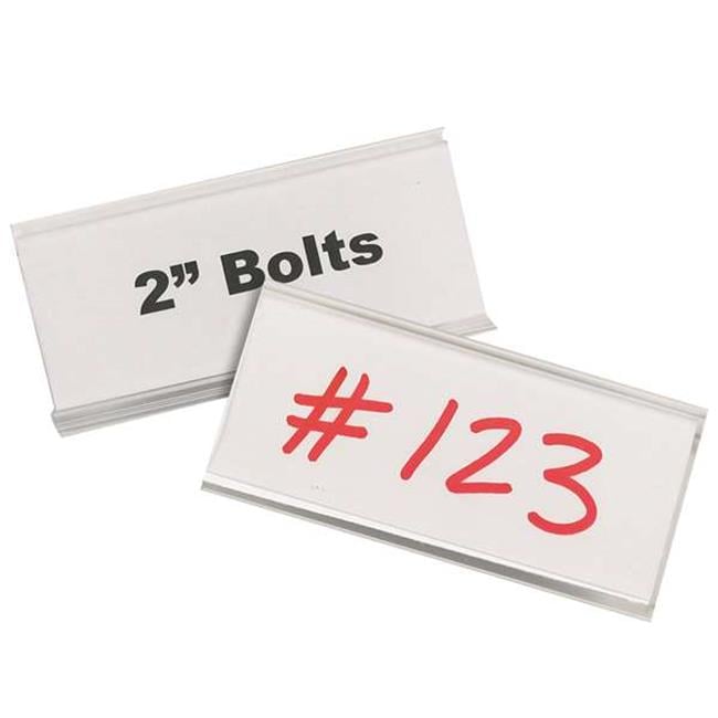 3 x 1.31 Angled Snap-On Label Holders - Walmart.com