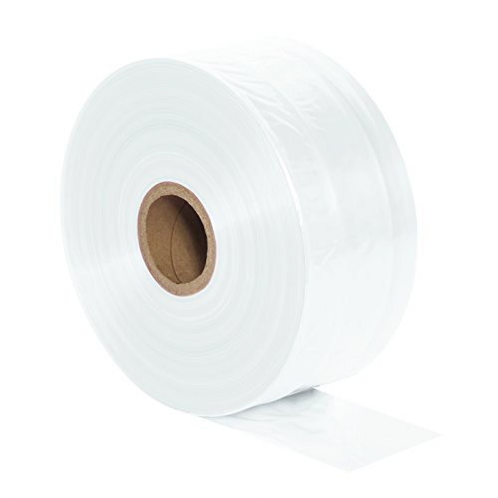 3" x 1450', 3 Mil (1 Roll) Clear Plastic Poly Tubing$$Other - Walmart.com