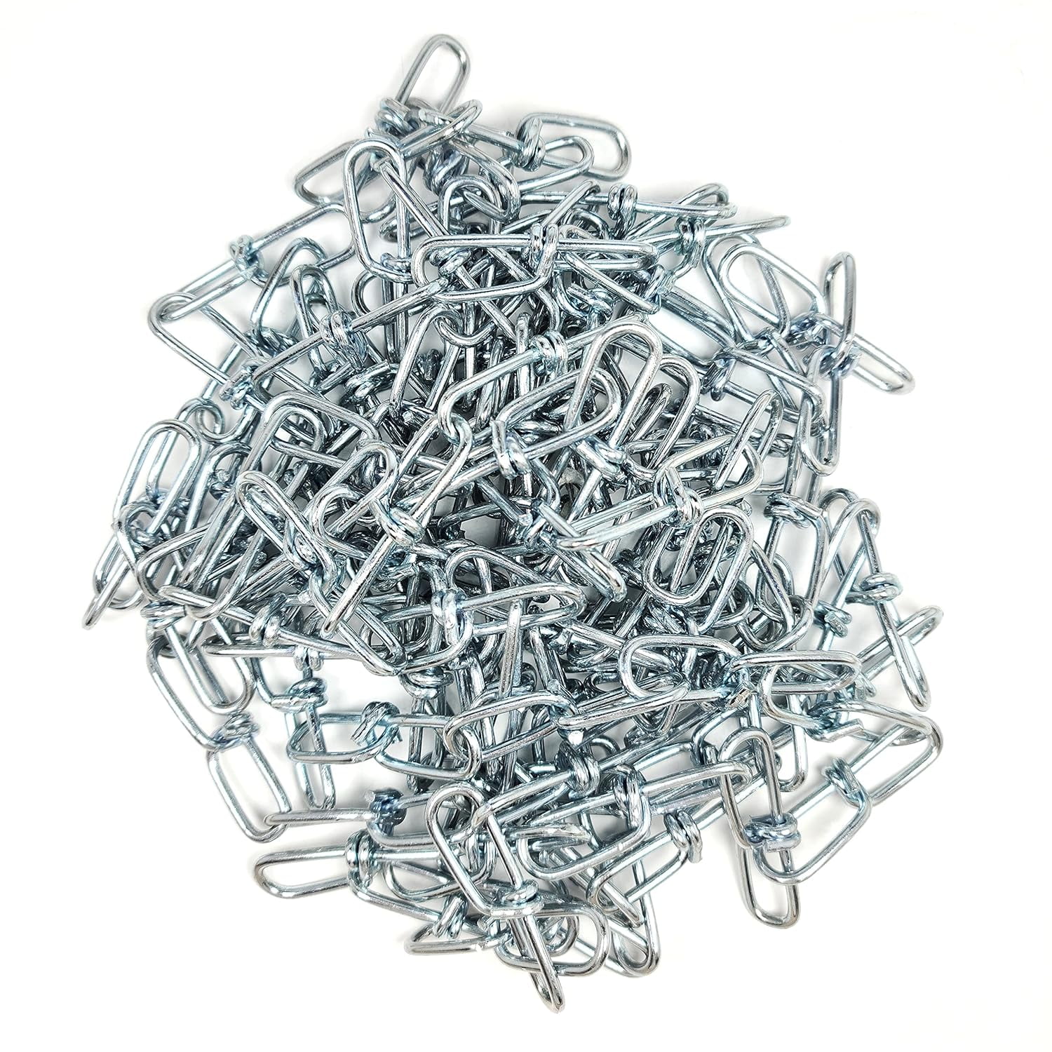 #3 x 15ft Zinc-Plated Double Loop Chain - Walmart.com