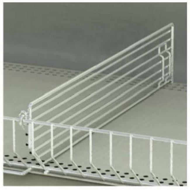 3 x 16 in. Interlocking Chrome Wire Divider for 17 or 18 in. Lozier or ...
