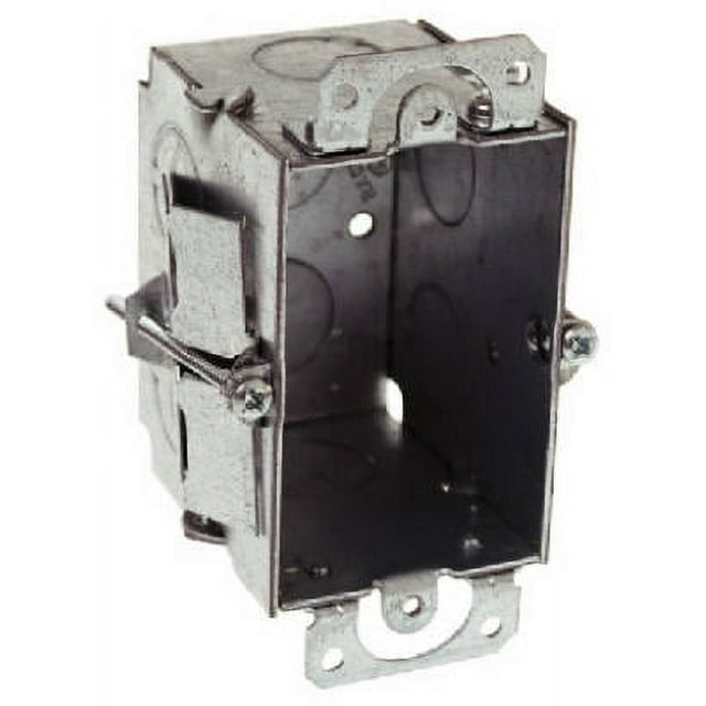 3" x 2-1/2" Deep Old Work Switch Box Steel Tiger Grip Clamps, Each ...