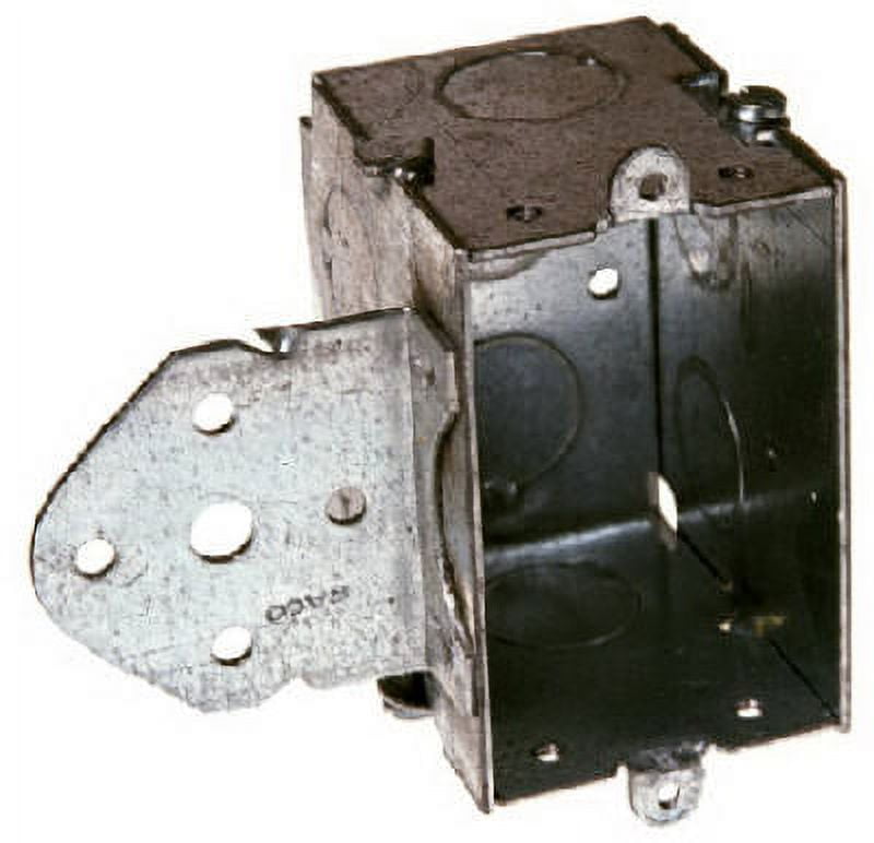 3" x 2-1/2" Deep Steel B Bracket Switch Box Steel Gangable, Each ...