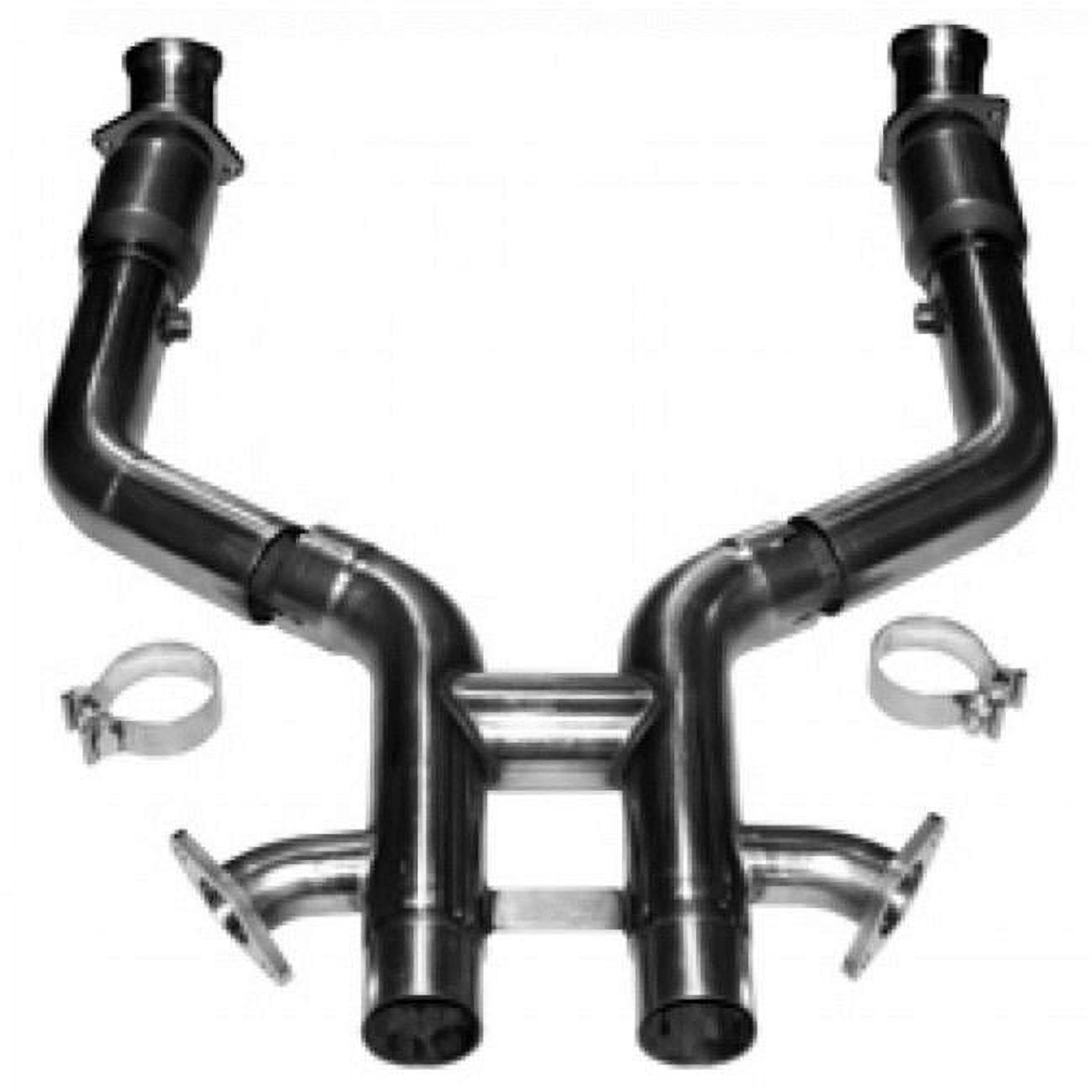 3 x 2.75 in. Stainless Steel Catted H Pipe for 2012-2013 Ford Mustang ...