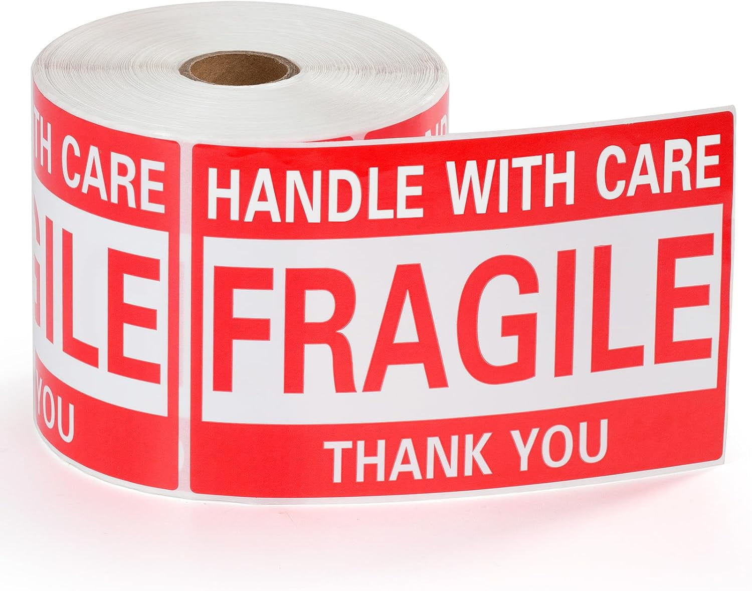 3 x 2 Inch Handle with Care 500 Fragile Stickers for Shipping Moving ...