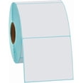 3" x 3" White Square Thermal Label Stickers: 500/Roll Self-Adhesive ...