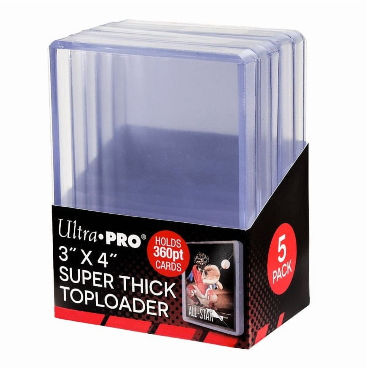 Ultra Pro Top Loaders 360PT (5 count) ULP TL85239 - Walmart.com