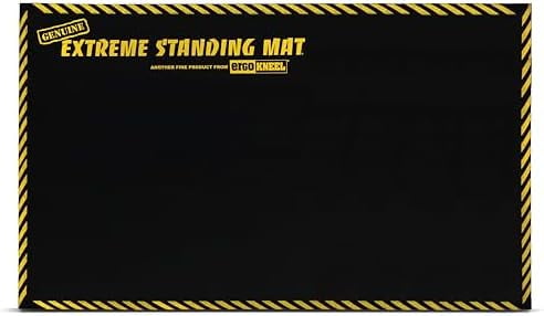3’ x 5’ Black 1” Thick | Anti Fatigue Mats for Standing | Industrial ...