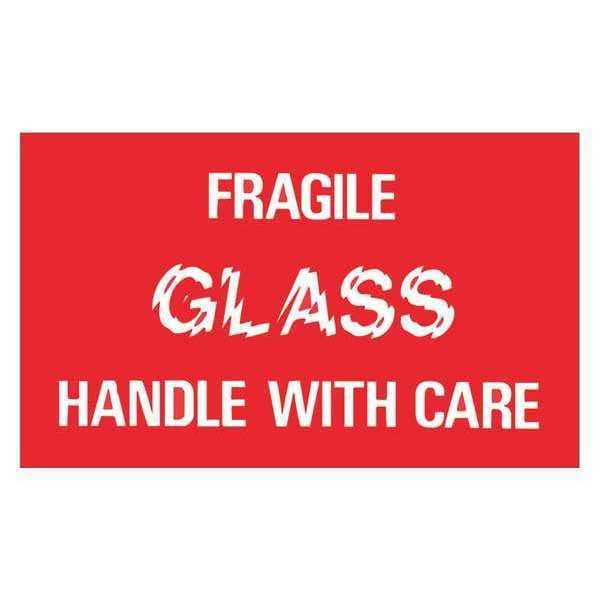 Tape Logic Label,Fragile Glass HWC,3x5" DL1150 - Walmart.com