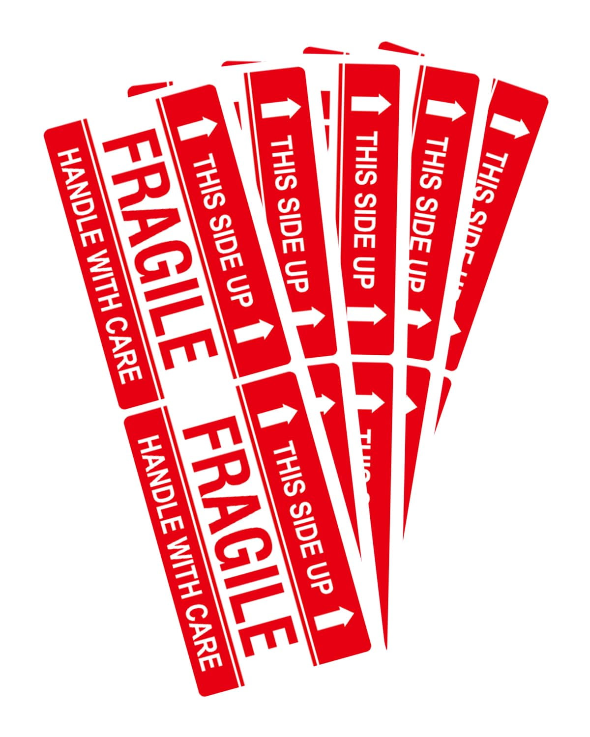 3" x 5" Fragile Stickers 100 pcs Handle with Care Warning Moving ...