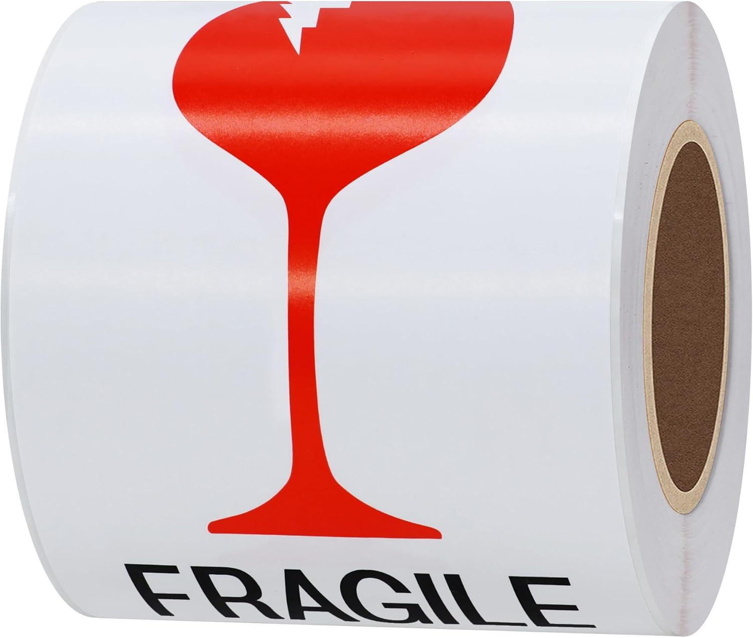 3 x 5 Fragile with Broken Glass Safe Handling Stickers for Shipping and ...