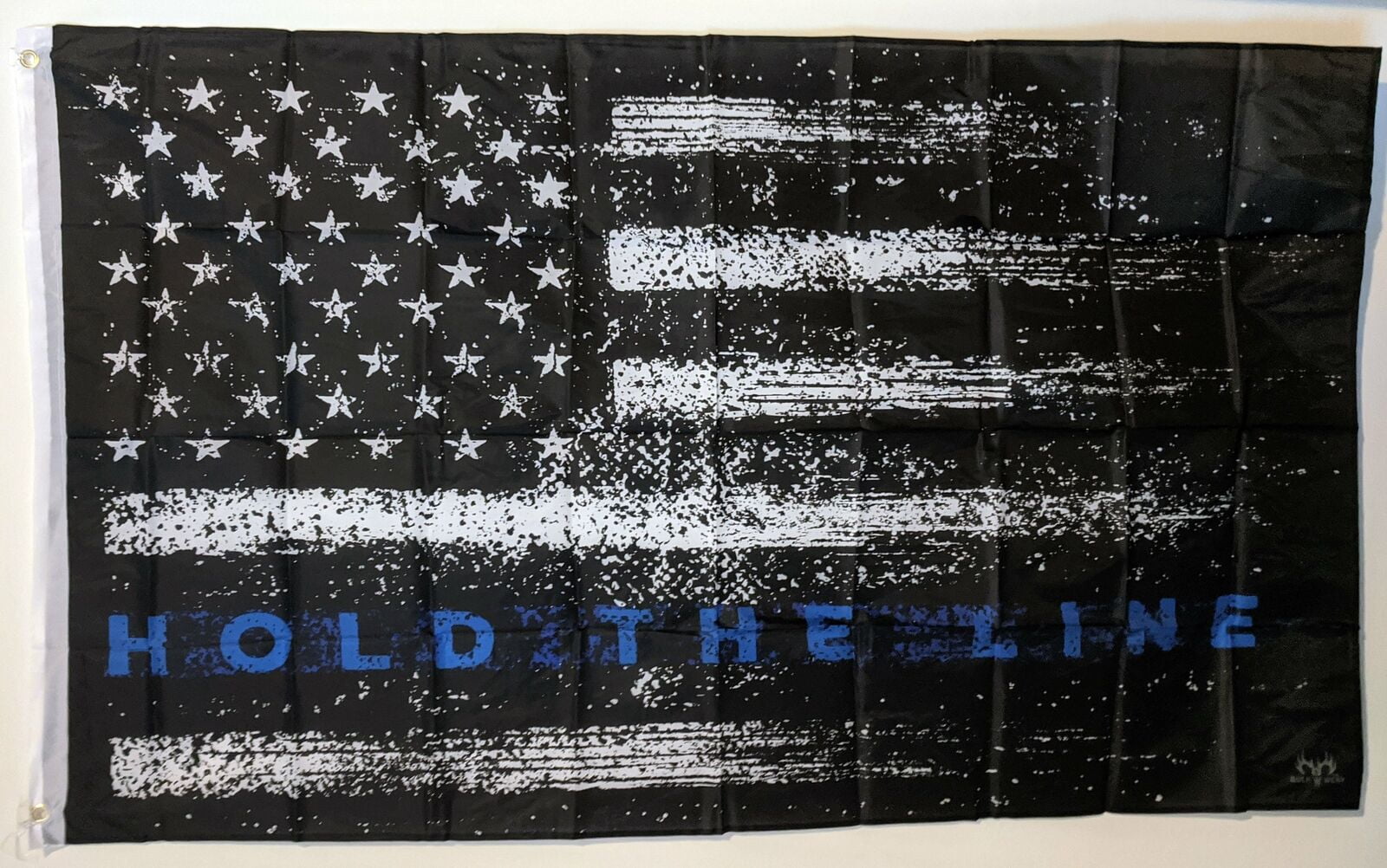 3 x 5 Hold the Line Blue Line Flag - Walmart.com