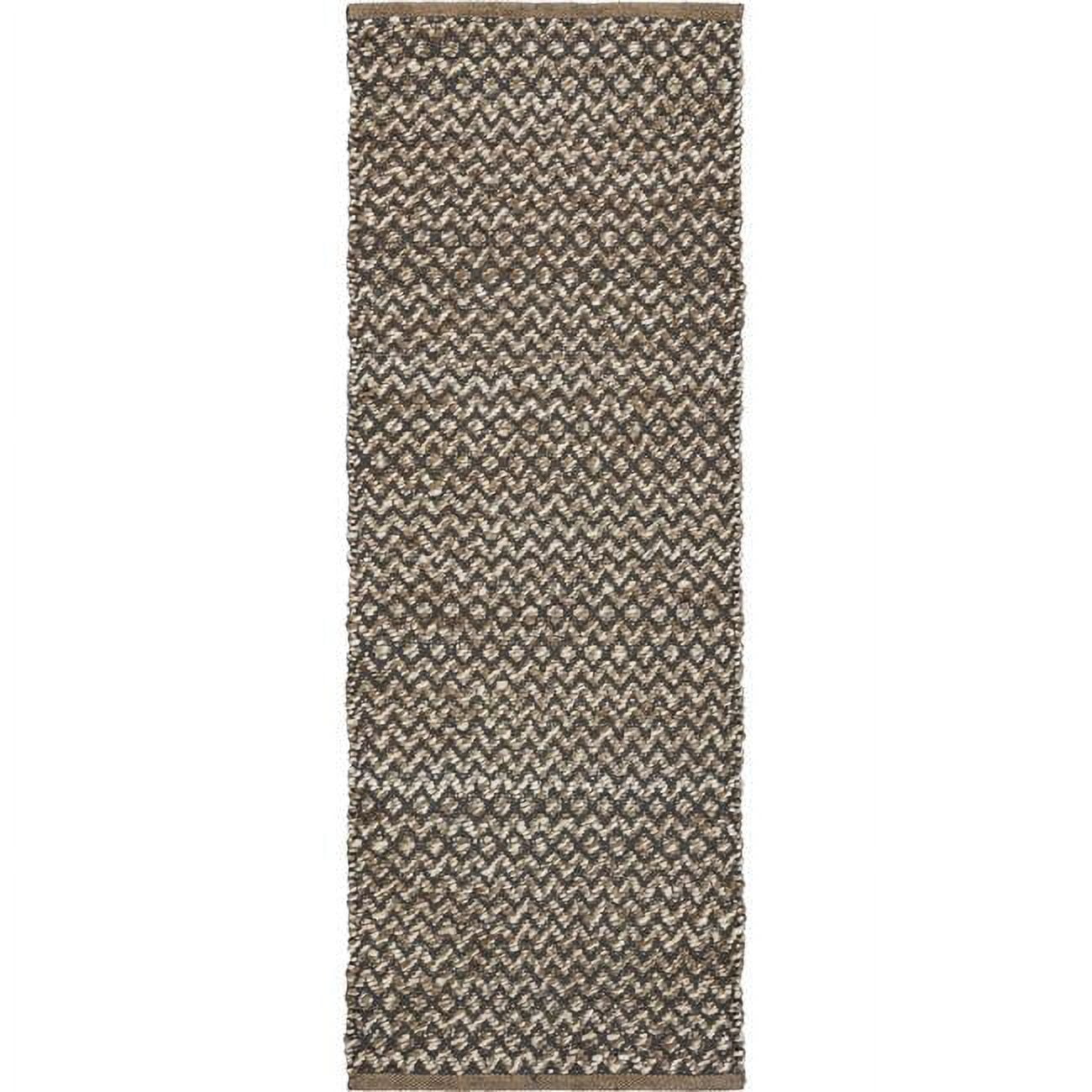 3 x 5 ft. Gray Toned Chevron Patterned Runner Rug - Walmart.com