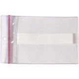 3 x 5 in. Press-On Vinyl Envelopes - Reclosable - Pack of 25 - Walmart.com