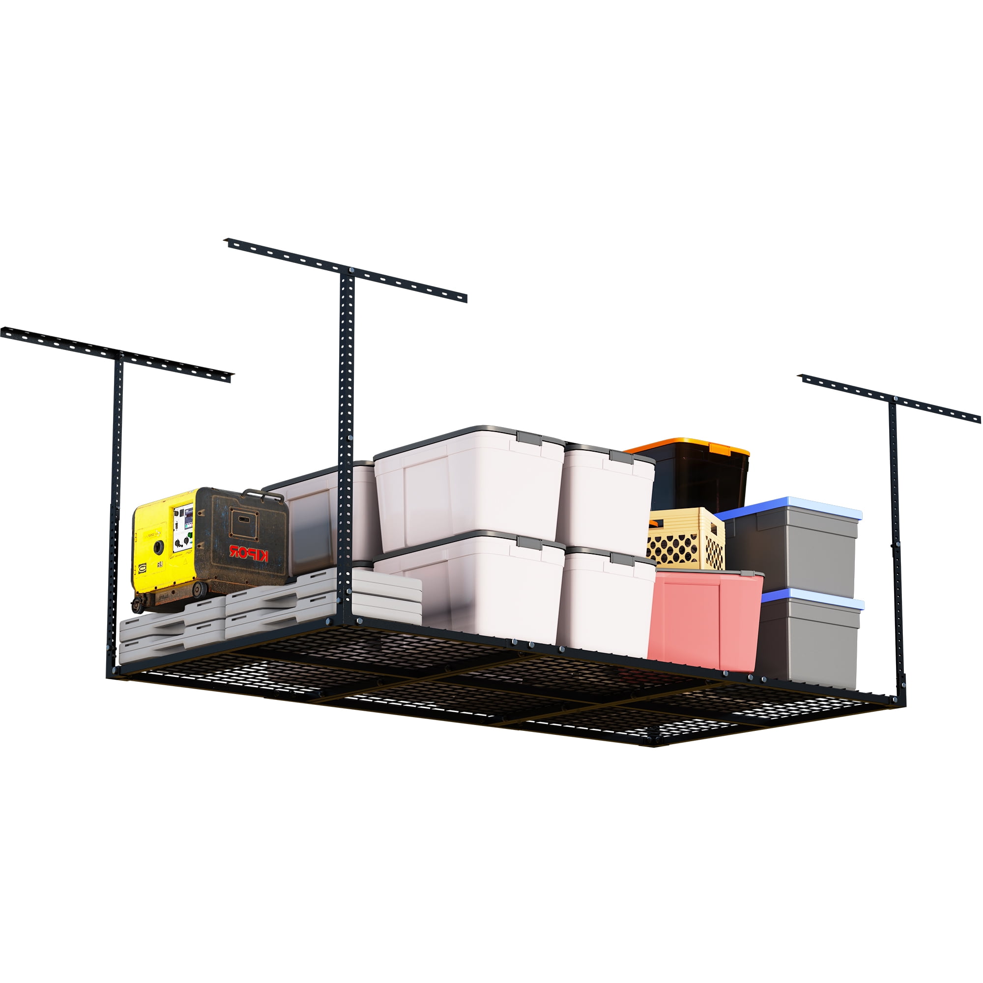 3 x 6FT Overhead Garage Storage Rack,Adjustable Ceiling Storage Racks ...