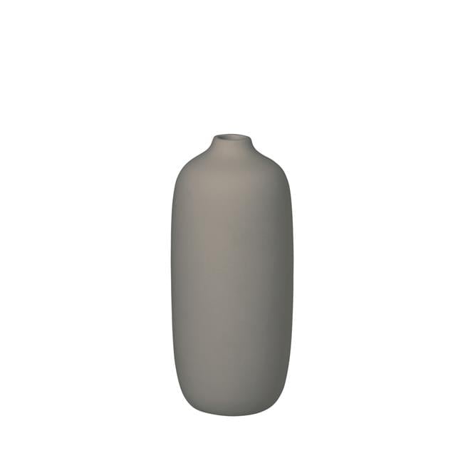 3 x 7 in. Ceola Ceramic Vase, Satellite Taupe - Walmart.com