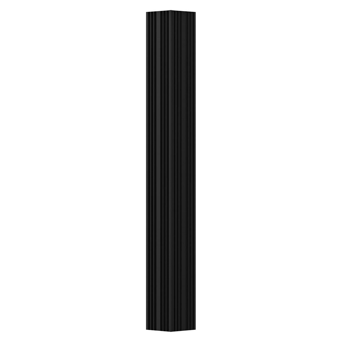 3" x 8' Endura-Aluminum Column, Square Shaft (Load-Bearing 8,000 lbs ...