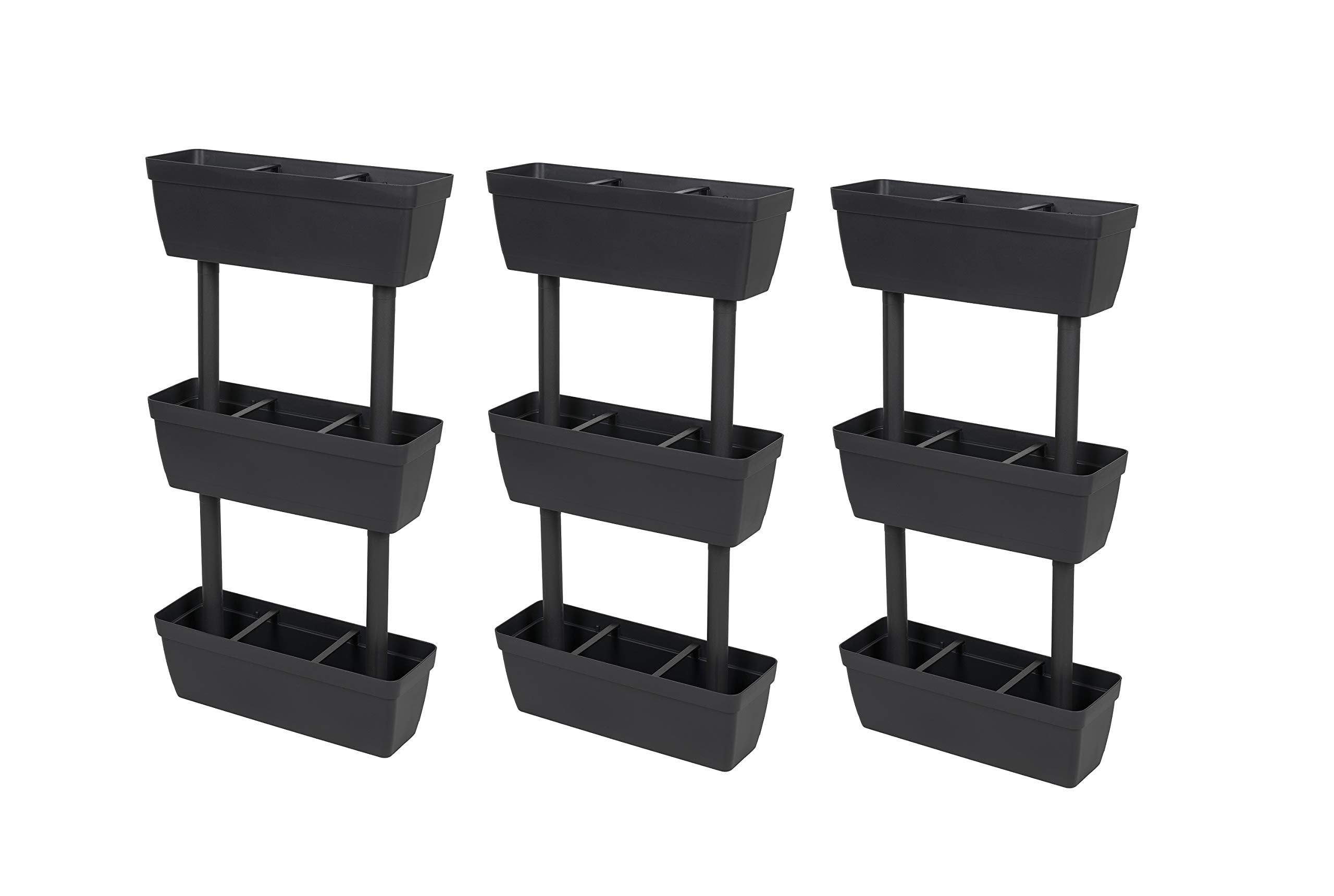 3 x Kreher plant pyramid, plant shelf, wall shelf for plants in ...