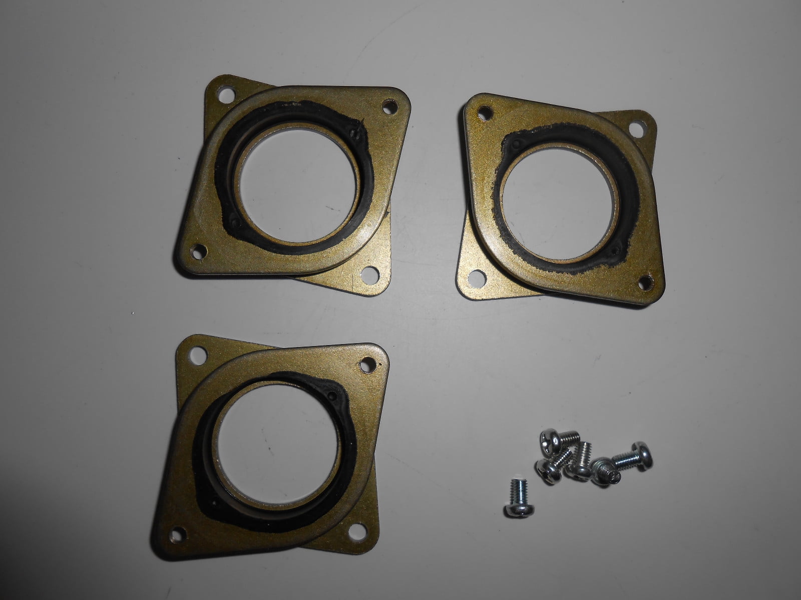 3 x Nema 17 Steel & Rubber Dampers Stepper Motor DIY 3D Printer Damper ...