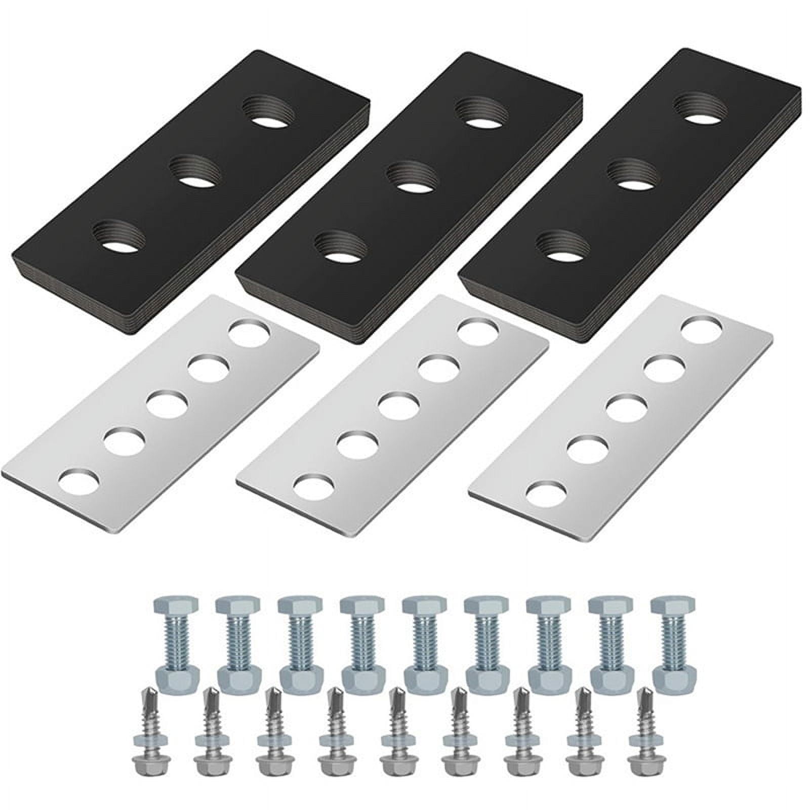3 x Rubber Paddle 3 Straps 9 x Bolts & lock nuts(Screw styles are ...