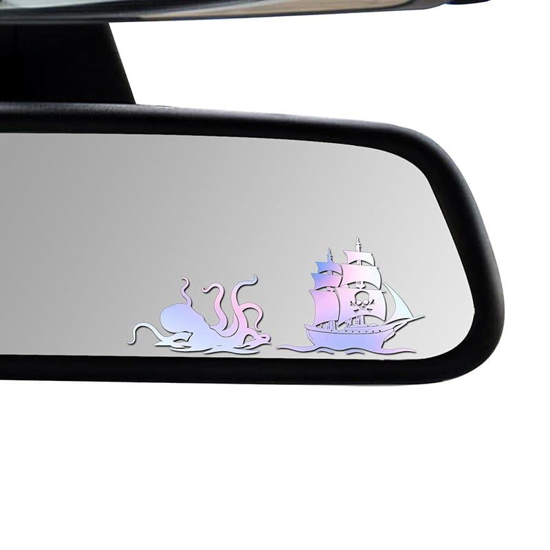 3 x Trust In God Car Mirror Decal Holographic Stickers for Cars ...