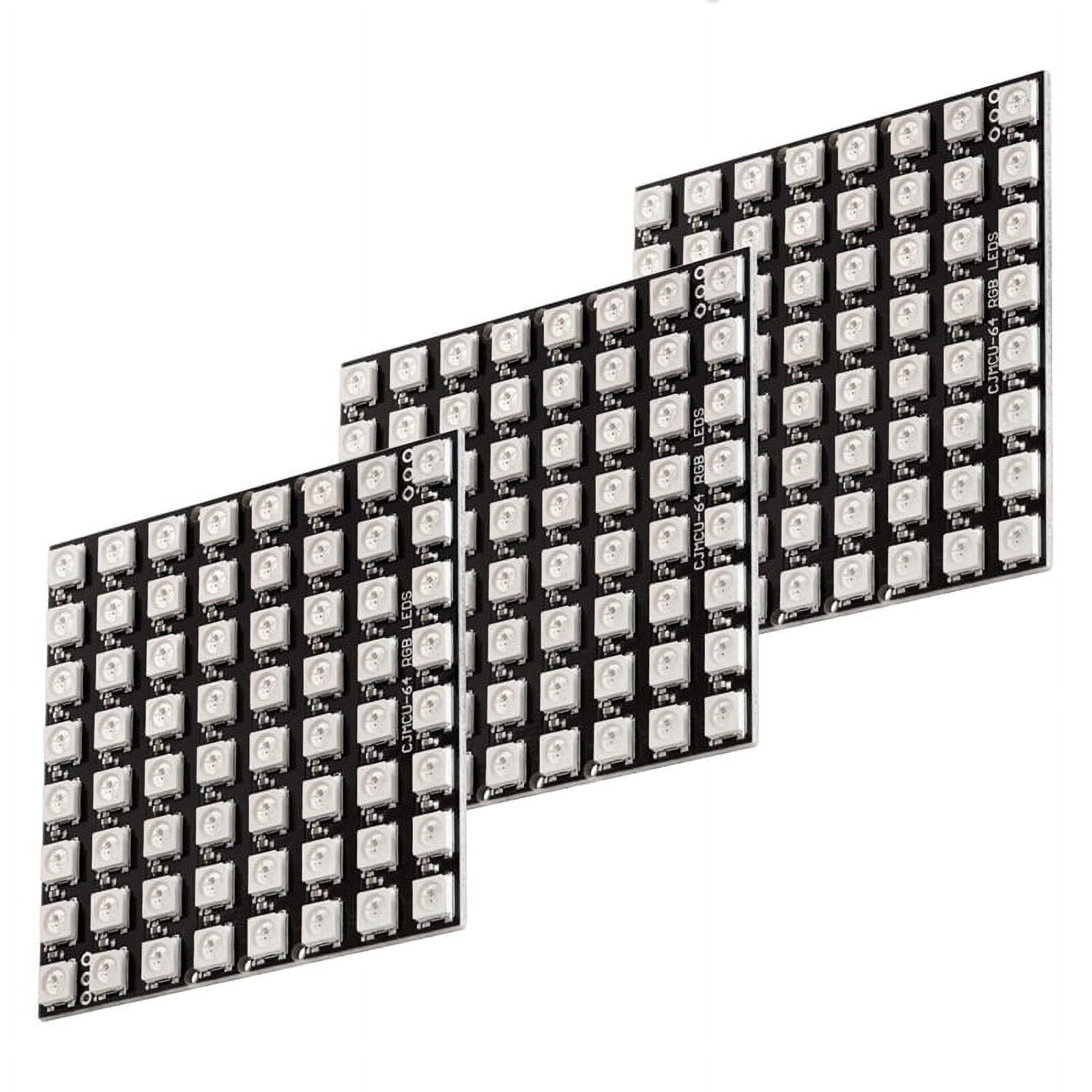 3 x U 64 LED Matrix Panel CJMCU-8X8 Module Compatible with for and for ...