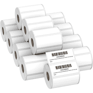 Rollo Direct Thermal 2x1 Sticker Labels (Roll of 1,000 Purple Labels ...