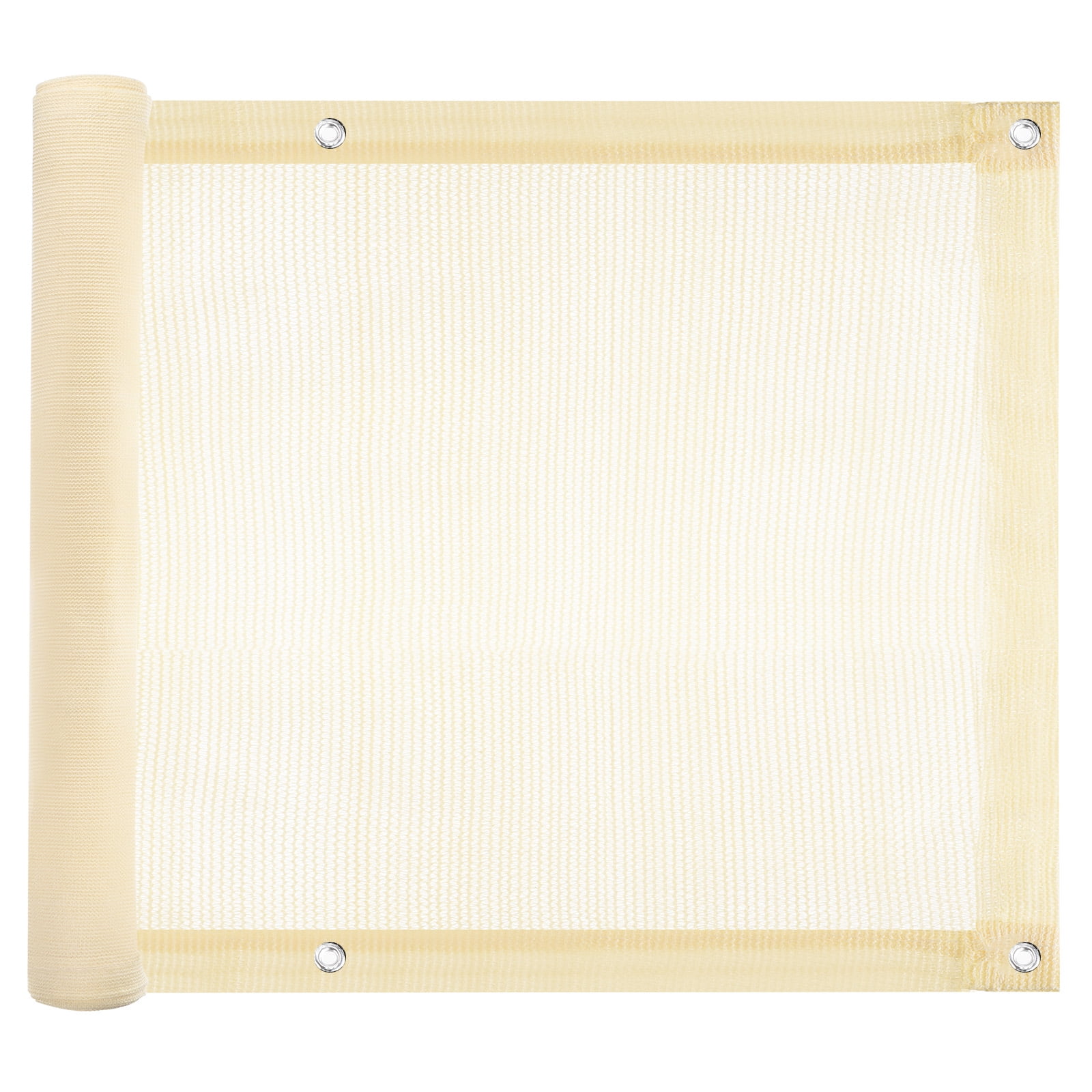 3'x16' Balcony Privacy Screen Shield 90% Fence Railing Cover Mesh Shade ...