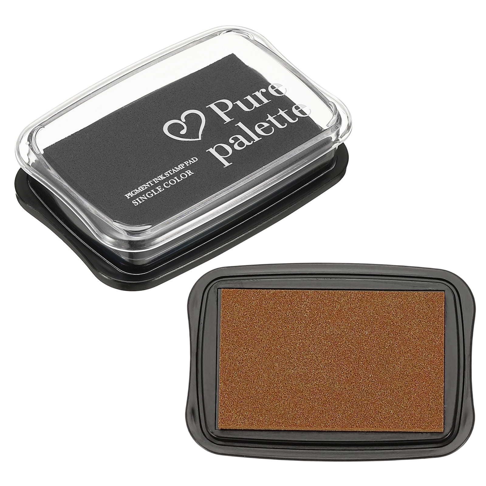 3"x2" Large Stamp Pad, 2Pcs Washable Craft Ink Pad for Rubber Stamp ...