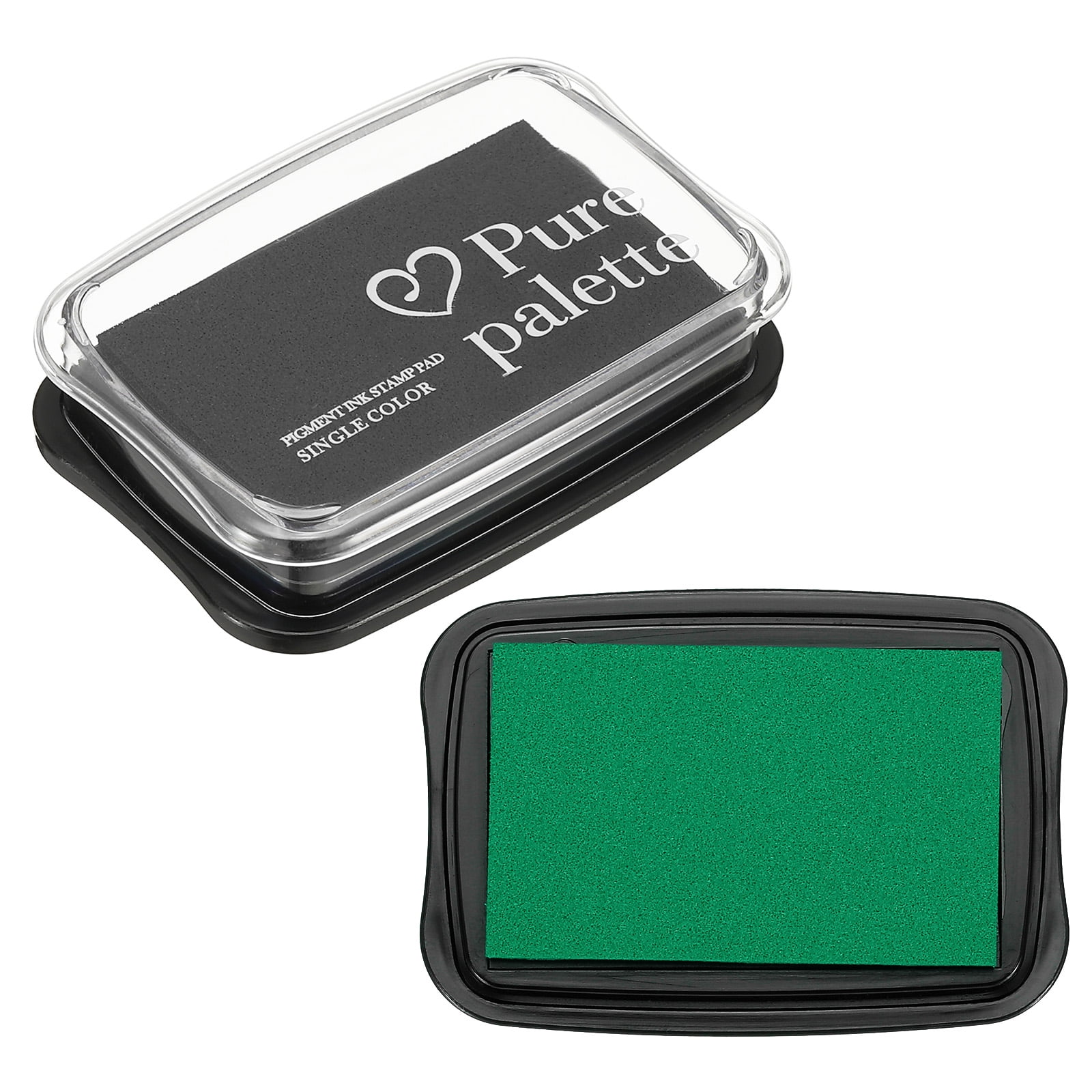 3"x2" Large Stamp Pad, 2Pcs Washable Craft Ink Pad for Rubber Stamp ...