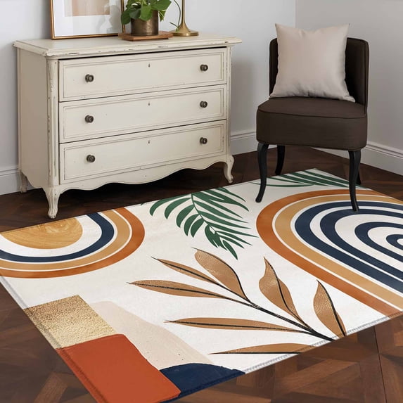 3'x5' Area Rugs, Bohemian Nordic Indoor Outdoor Area Rug for Living ...