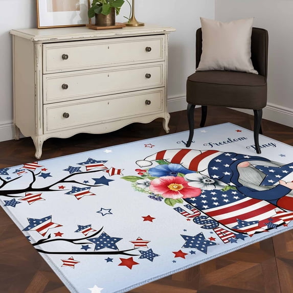 3'x5' Area Rugs, Independence Day Indoor Outdoor Area Rug for Living ...