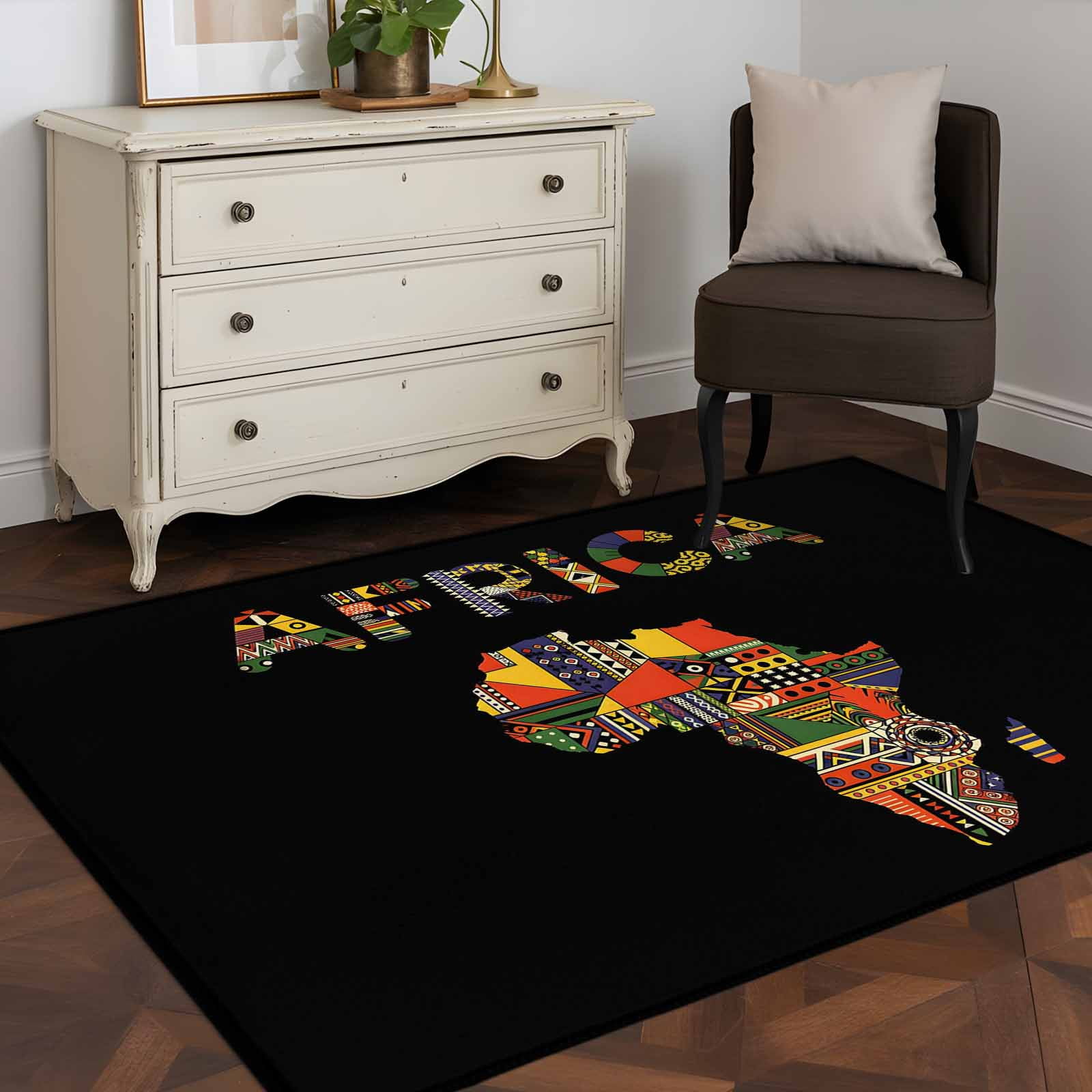 3'x5' Area Rugs, North America Indoor Outdoor Area Rug for Living Room ...