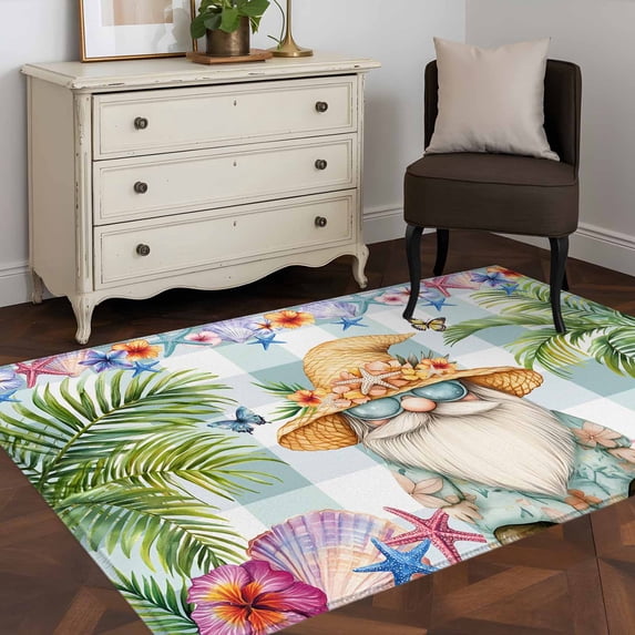 3'x5' Area Rugs, Palm Tree Indoor Outdoor Area Rug for Living Room ...