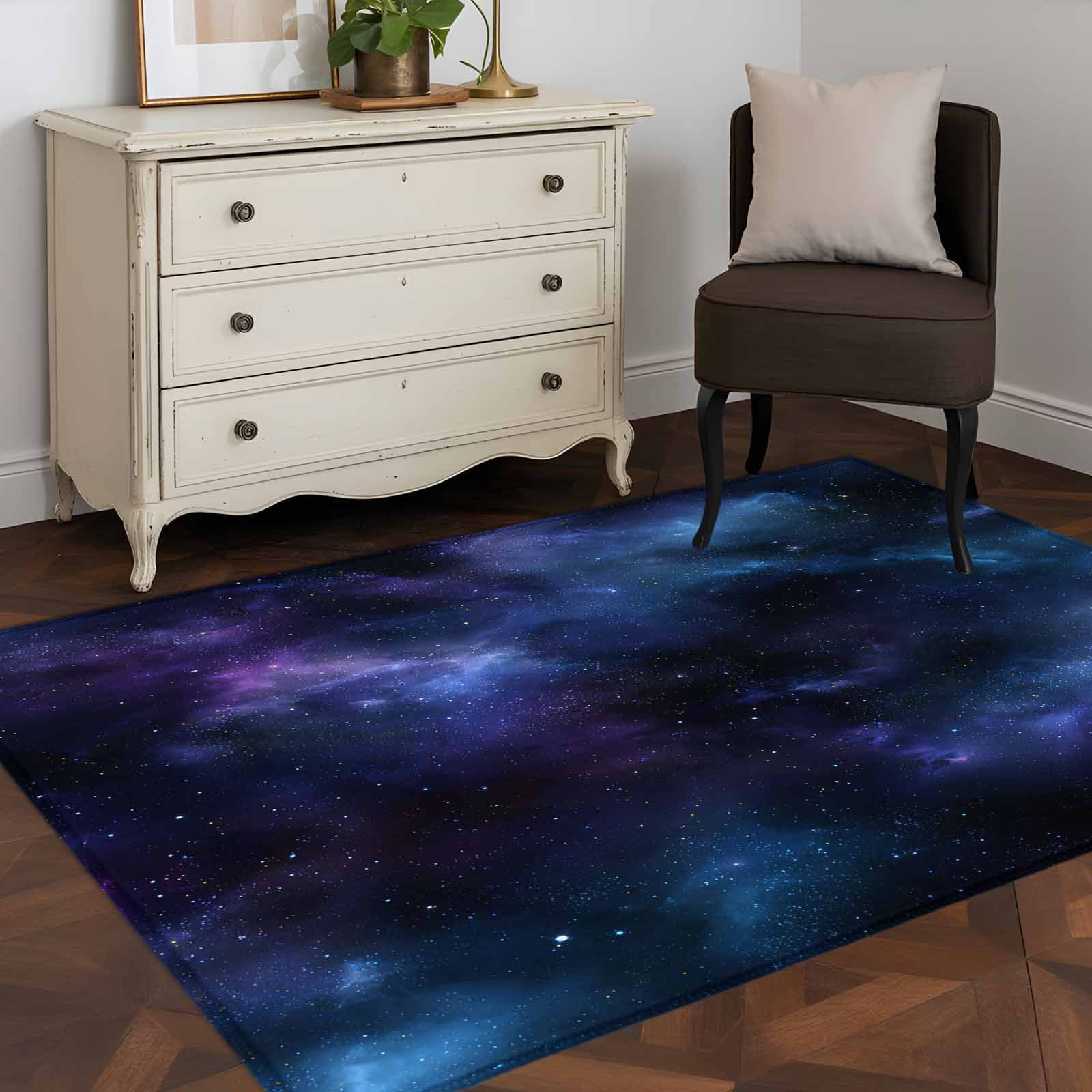 3'x5' Area Rugs, Star Sky Indoor Outdoor Area Rug for Living Room ...