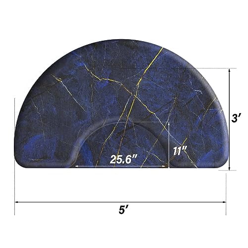 3'x5'x5/8'' Salon Anti Fatigue Mat for Hairstylist Standing, Barber ...