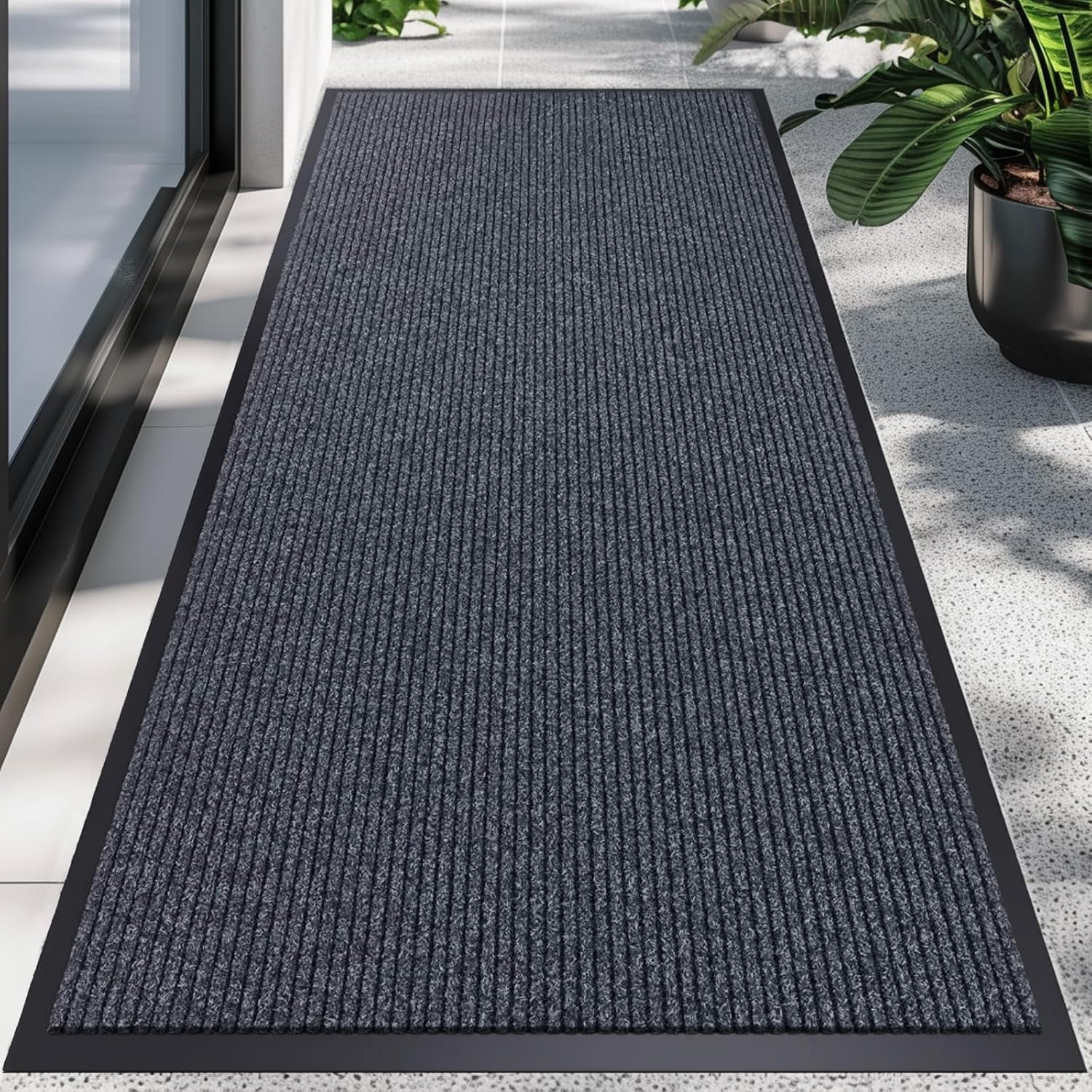 3'x6' Heavy Duty Indoor/Outdoor Doormat - Super Absorbent Commercial ...