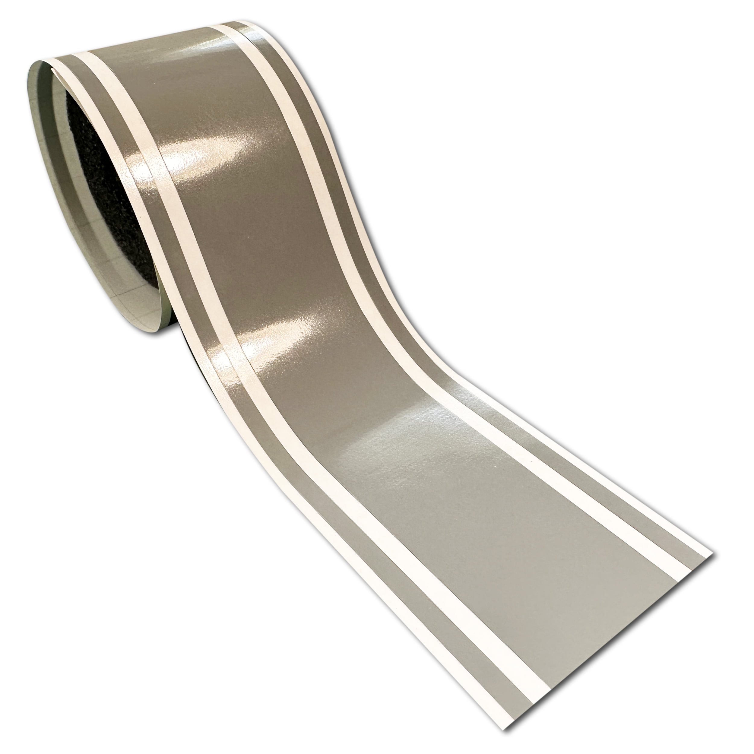 3"x72" Med Grey Vinyl Racing Stripes Car Boat Trailer Sticker ...
