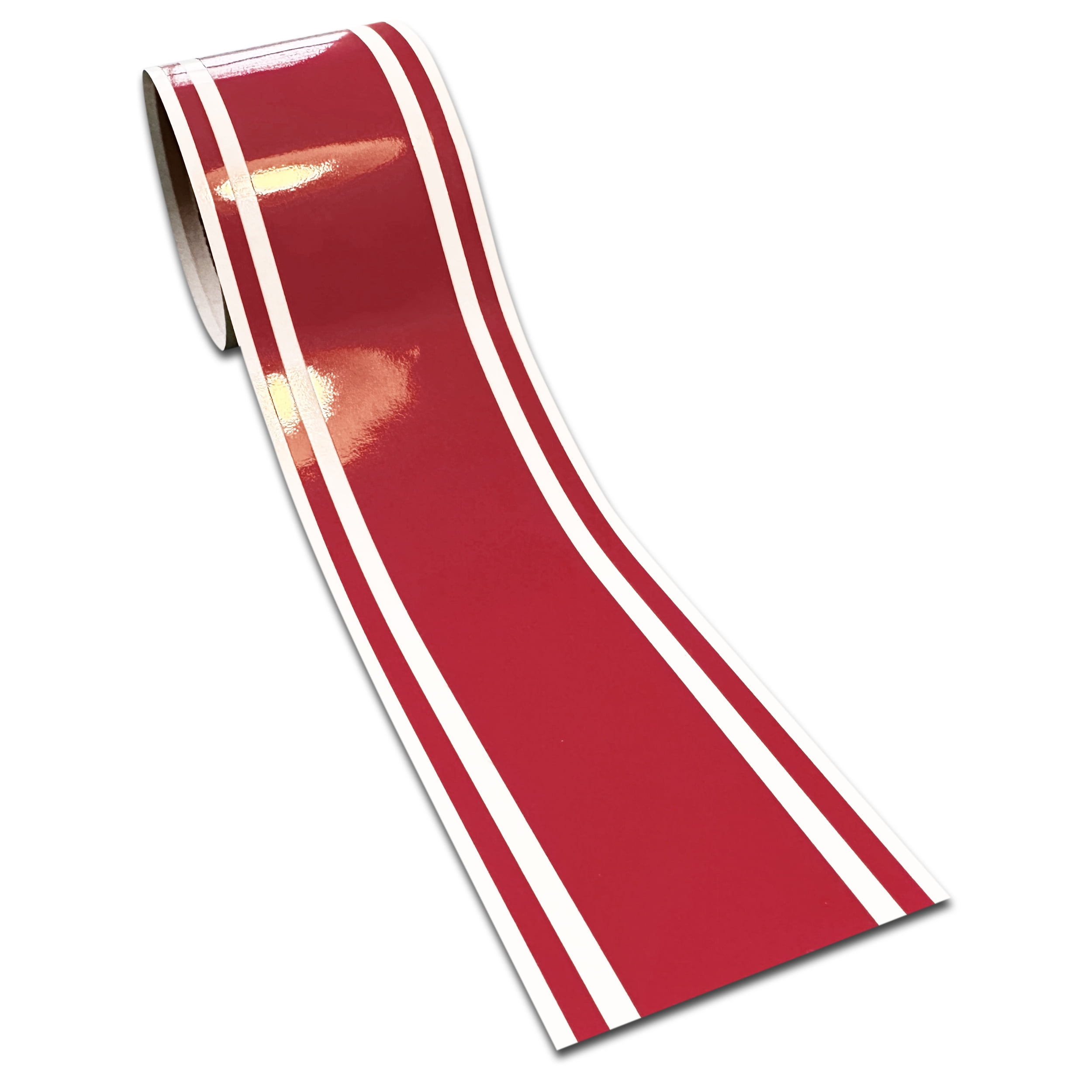3"x72" Red Vinyl Racing Stripes Car Boat Trailer Sticker Pinstripes ...