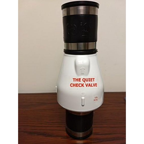 30-0243 2" pvc white quiet check valve$$Plumbing & HVAC - Walmart.com