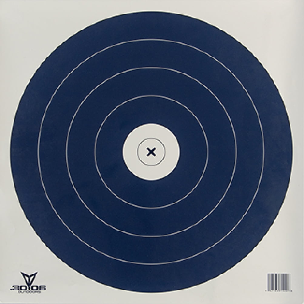 .30-06 Outdoors Single Spot Paper Target 100ct - Walmart.com