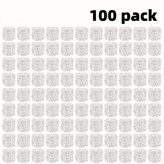 30/100 Pack Fairy String Lights, 6.5Ft 20 LED Waterproof Silver Wire, 3 ...