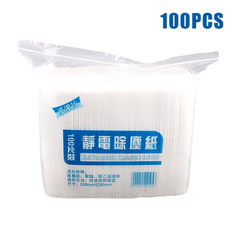 30/100Pcs Of Dust Removal Paper Disposable Household Dust Removal Cloth ...