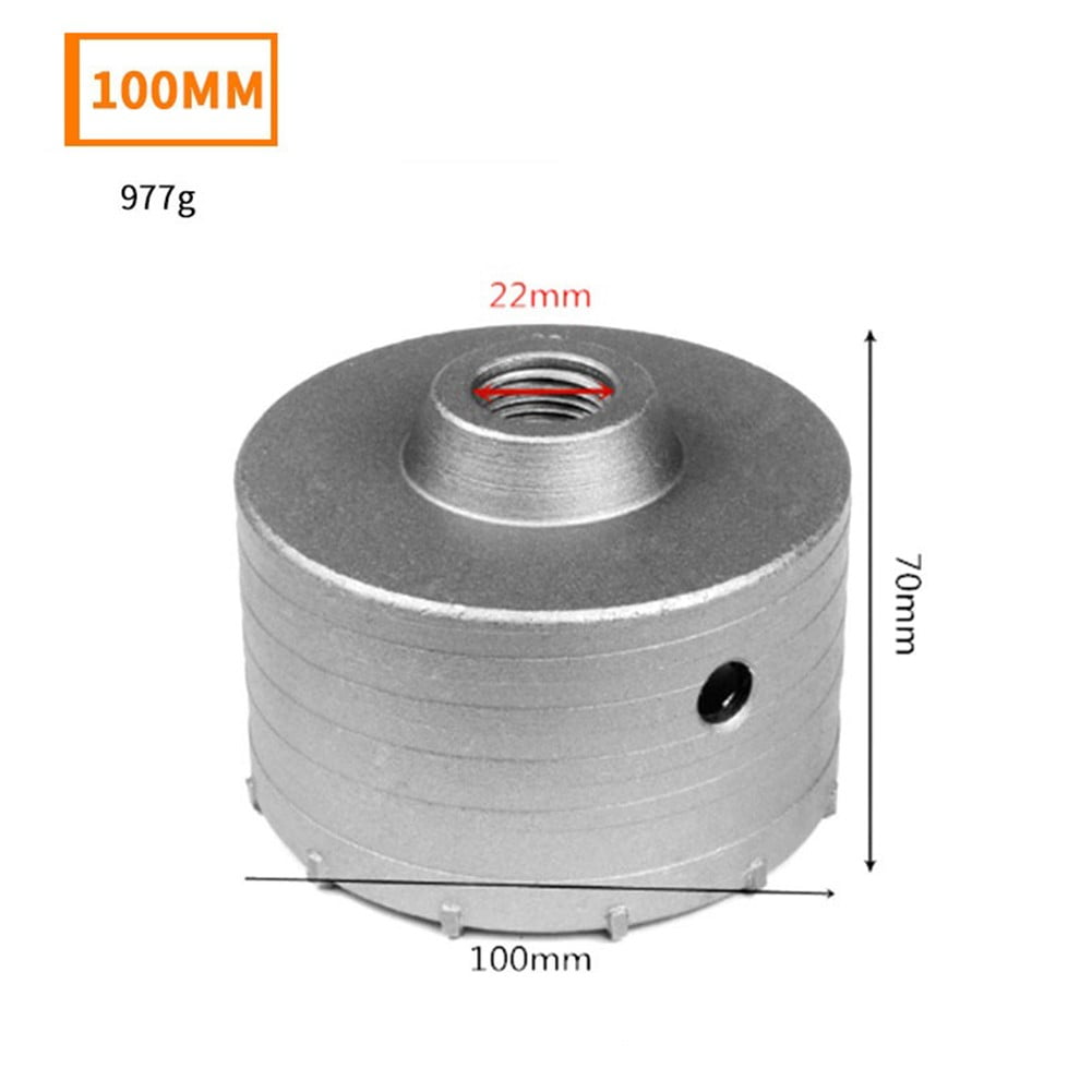 30-100mm SDS Shank Concrete Hole Saw Electric Hollow Core Drill Bit ...