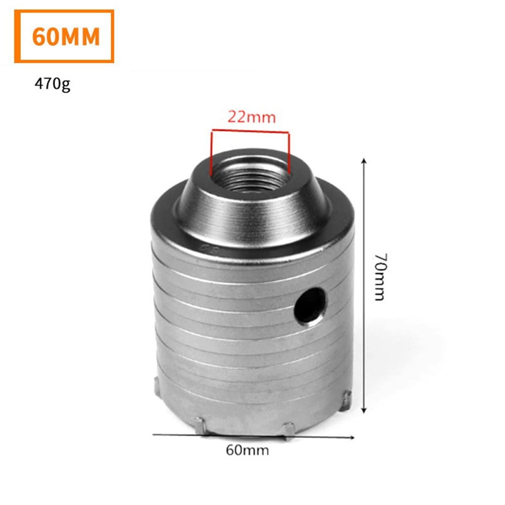 30-100mm SDS Shank Concrete Hole Saw Electric Hollow Core Drill Bit ...
