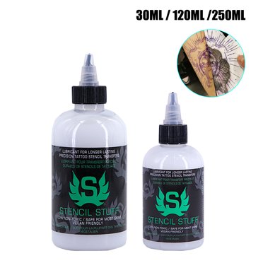 Stencil Stuff Body Art Tattoo Stencil Application Solution, 8 oz - Walmart.com