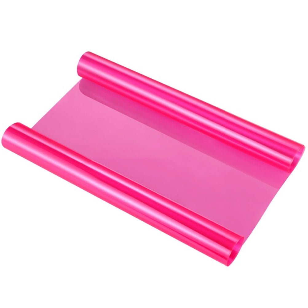 Worgeous Pink Headlight Taillight Tint Film 1Set 11.8x3.9x0.2in ...