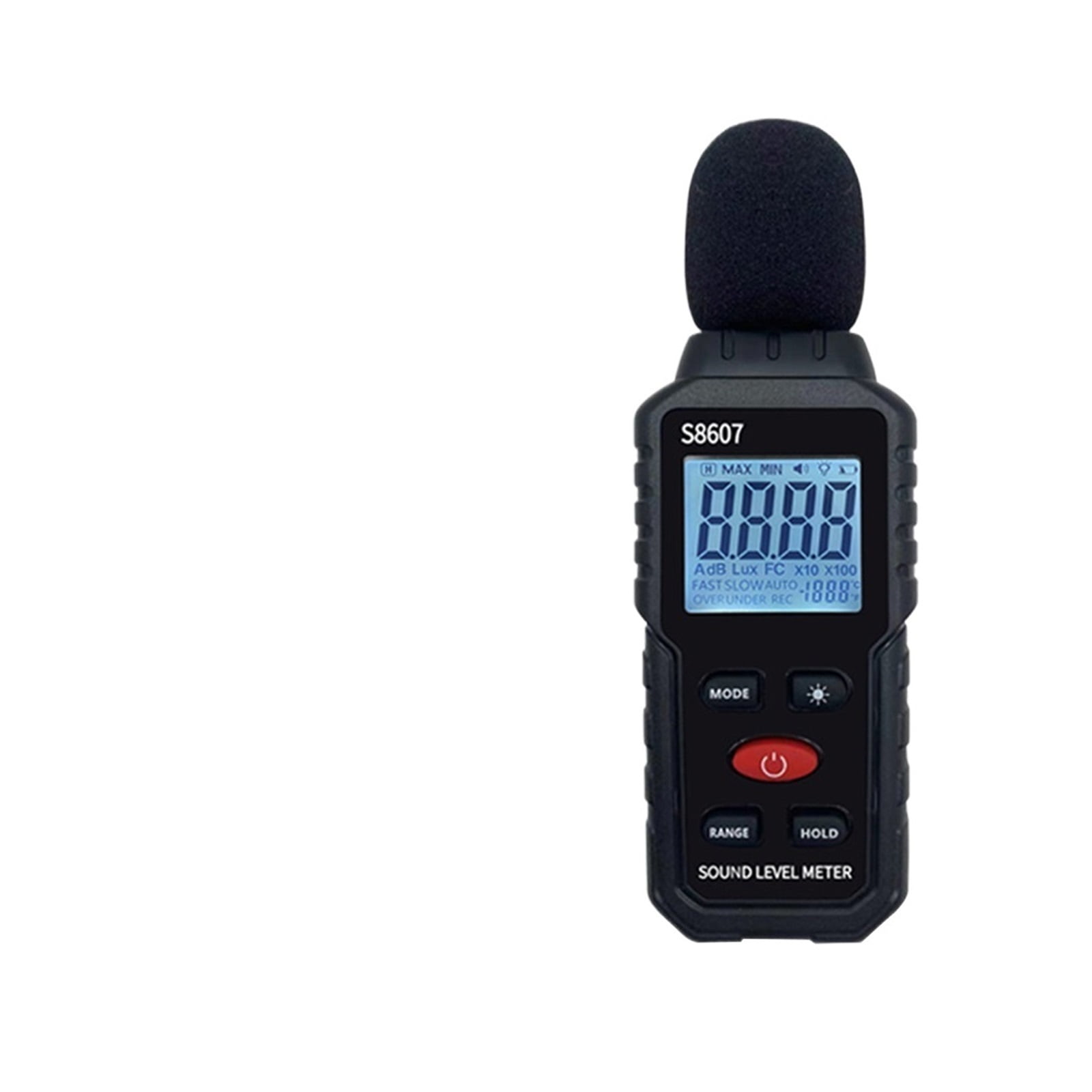 30-130dB Digital Sound Level Meter DB Measuring Instrument Mini ...