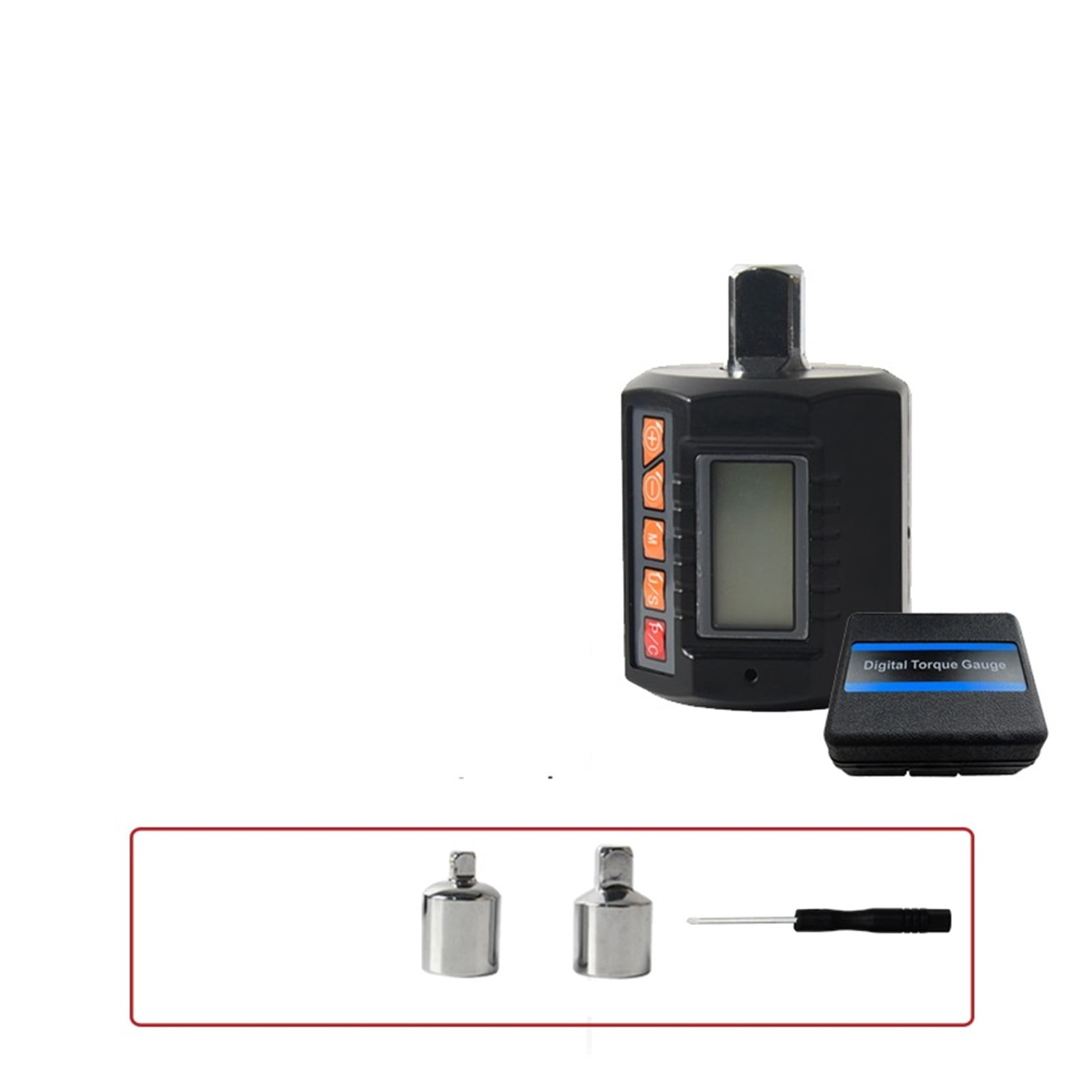30 135 200 340 Nm 1/2" Drive Digital Torque Adapter With Buzzer And ...